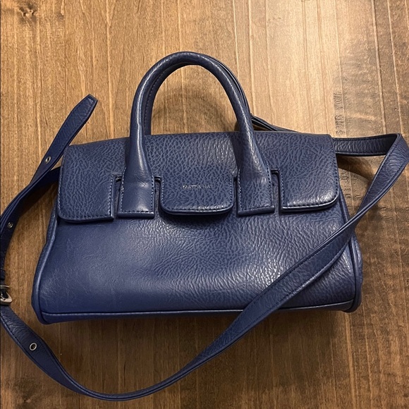 Matt & Nat | Bags | Matt Nat Navy Blue Satchel | Poshmark